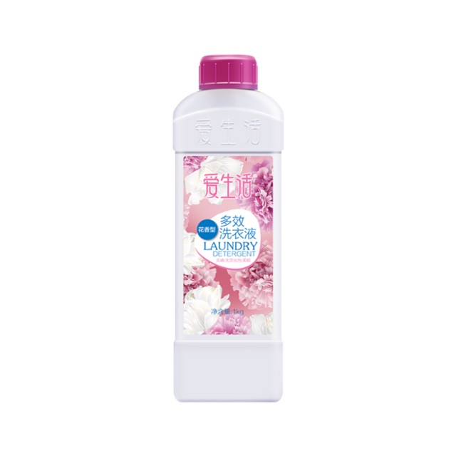 DAA047：ILIFE Multi-Action Laundry Detergent - Flora 爱生活多效洗衣液花香型 1KG